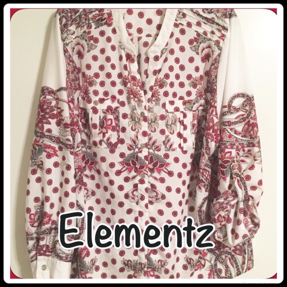 Elementz | Tops | Elementz Womens Tunic Blouse | Poshmark